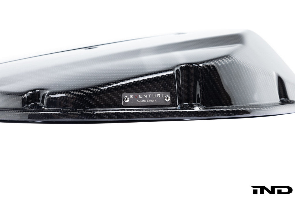 Eventuri BMW E9X M3 S65 Black Carbon Airbox Lid - iND Distribution