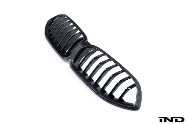 BMW M Performance G14 / G15 / G16 8-Series Carbon Front Grille - iND ...