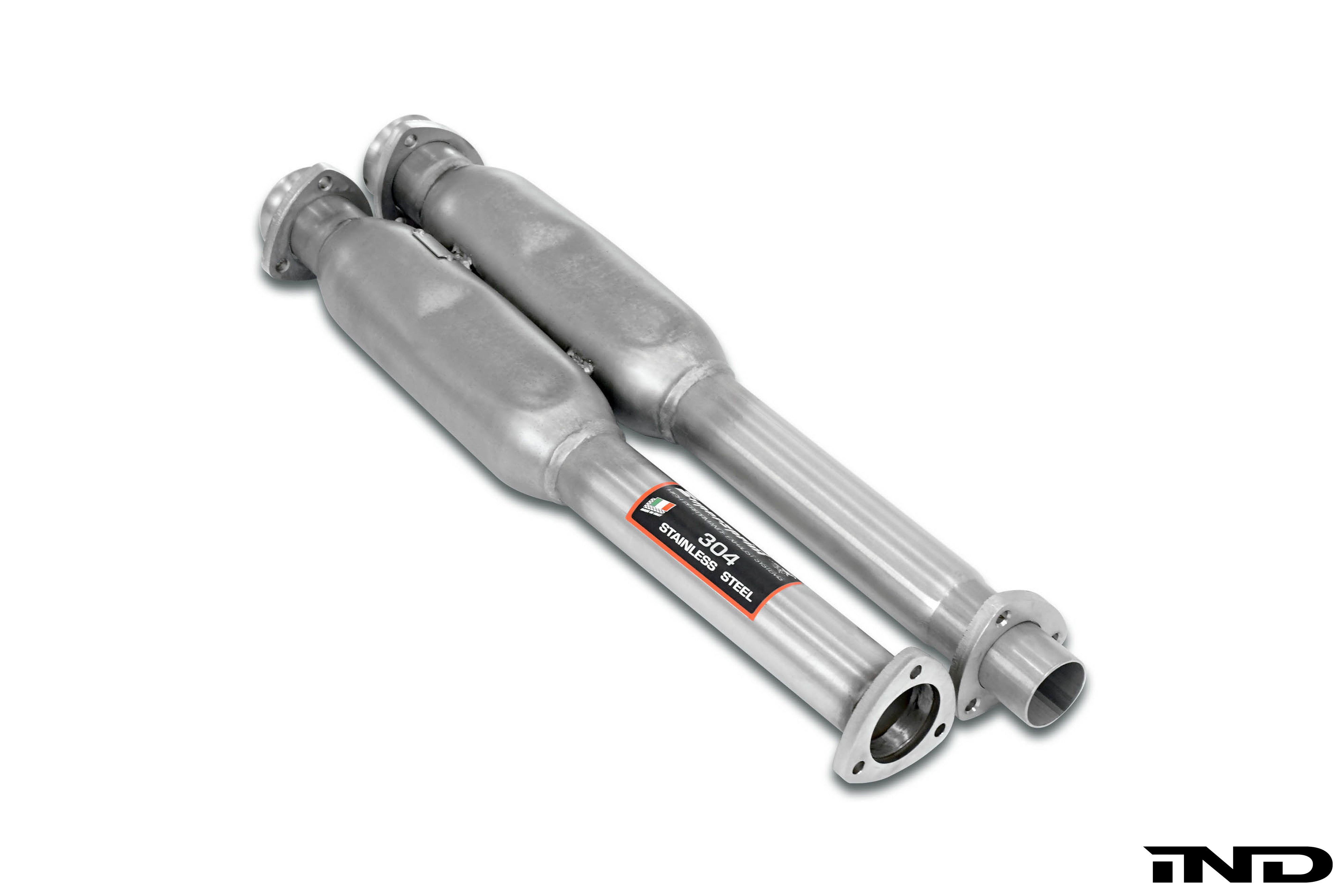Supersprint E28 535i / E24 635i Front Center Pipe Set - Resonated