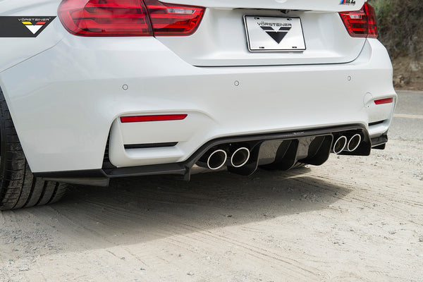 Vorsteiner f8x m3 m4 carbon fiber rear diffuser - iND Distribution