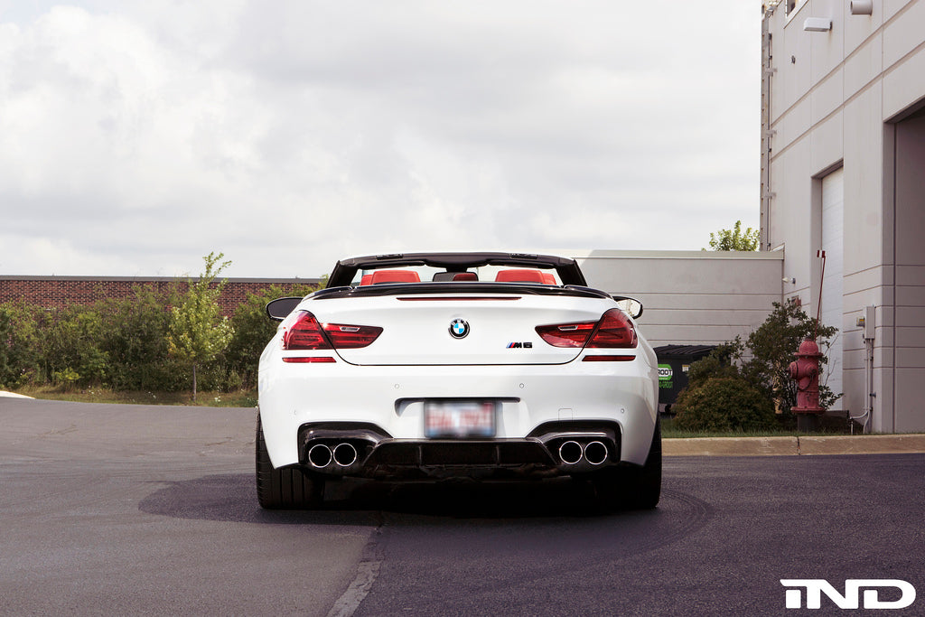 3D Design F06 F12 F13 M6 Carbon Fiber Rear Diffuser - iND Distribution