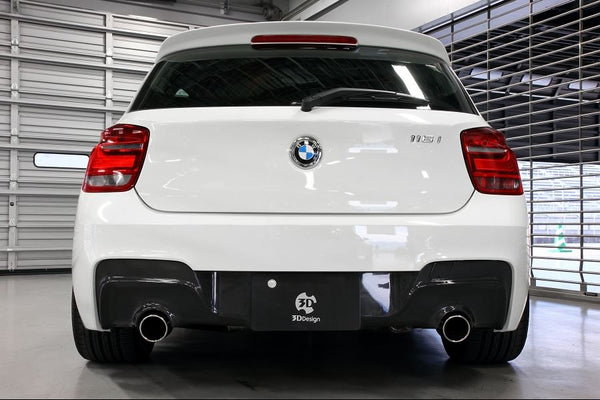 3d design f20 m sport carbon fiber rear diffuser - iND Distribution