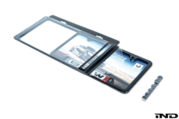 BMW Nameplate Black Stainless Steel License Plate Frame - iND Distribution