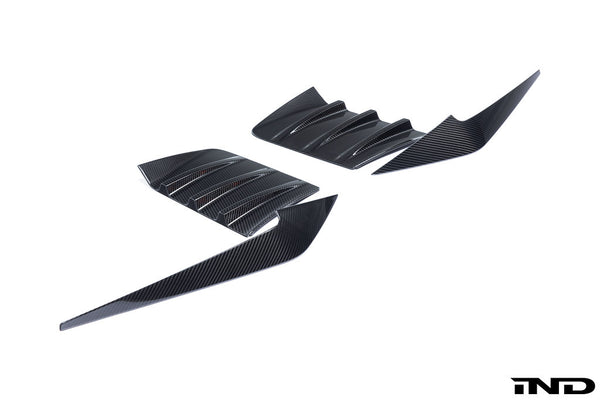 BMW M Performance G87 M2 Carbon Rear Bumper Trim Set - iND Distribution