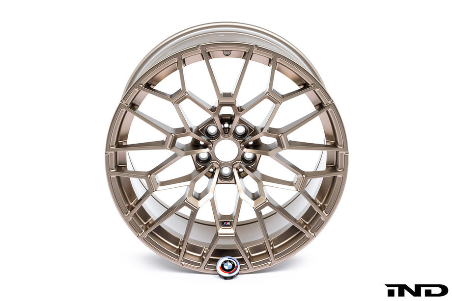 BMW CS / CSL Style 827M Gold Bronze 19/20" Staggered Wheel Set - iND ...