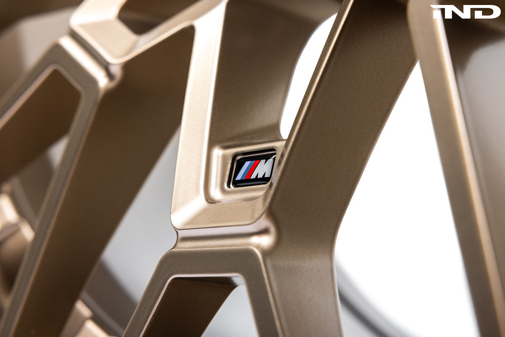 BMW CS / CSL Style 827M Gold Bronze 19/20" Staggered Wheel Set - iND ...