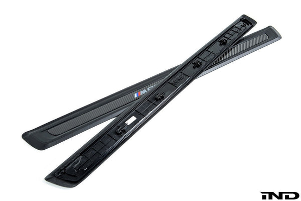 BMW G82 M4 M Performance Carbon Door Sill Set - iND Distribution