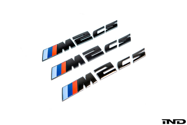 iND f87 m2 painted trunk emblem - iND Distribution