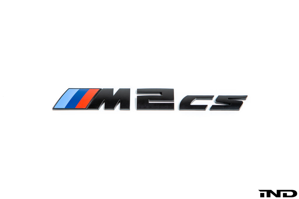 iND f87 m2 painted trunk emblem - iND Distribution