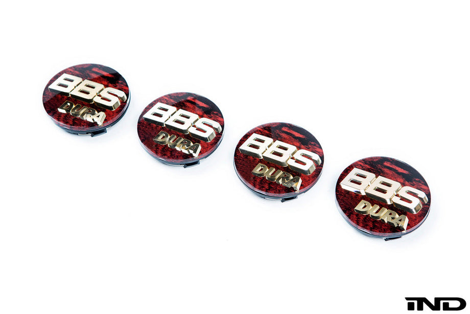 BBS Dura Center Cap Set 70.6mm | BBS Forged Wheel Logo Caps